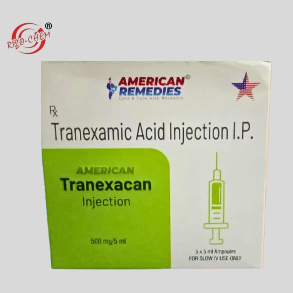 Tranexamic Acid Injection 500mg/5ml Tranexacan