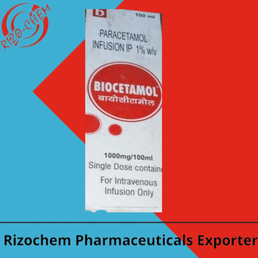 Paracetamol IP 1000mg BIOCETAMOL | Rizochem Pharma