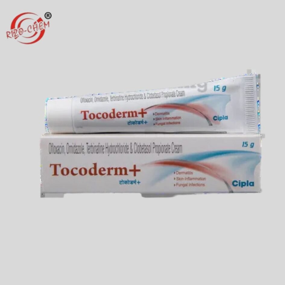 Tocoderm Plus 15g Cream | Rizochem pharmaceutical