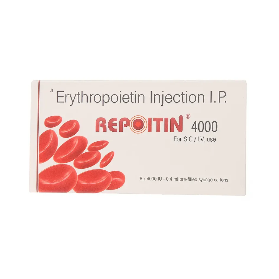 Repoitin 4000 Injection (Erythropoietin Alfa) – Hematopoietic Medicine