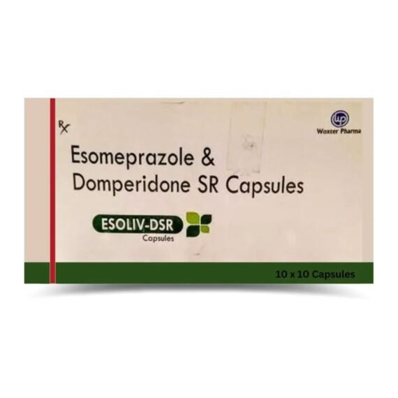 Esoliv DSR 30mg/40mg Capsule -Rizochem Pharmaceuticals